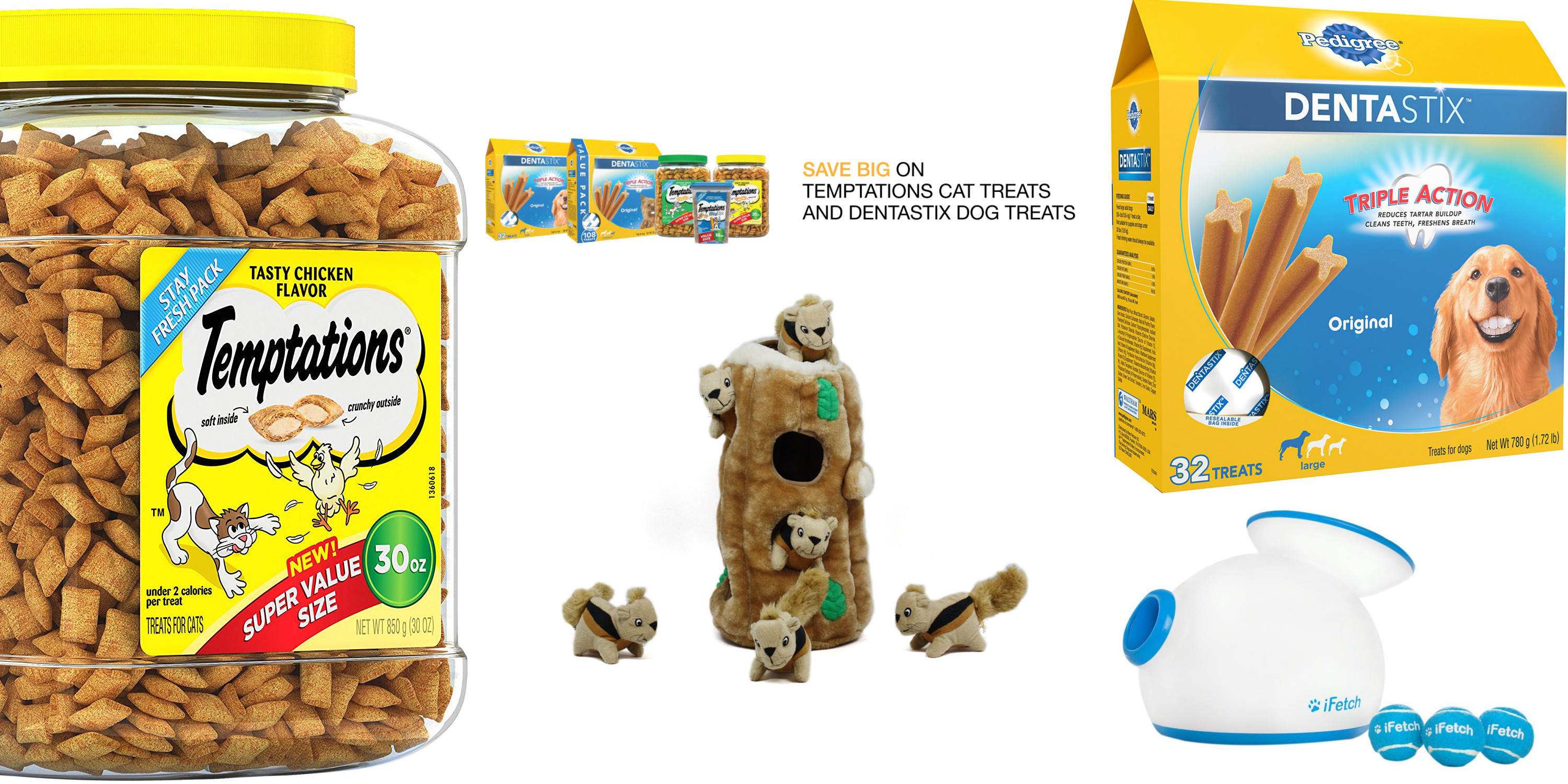 Amazon 1-day pet blowout: dog/cat treats from $4, up to 40% off toys ...