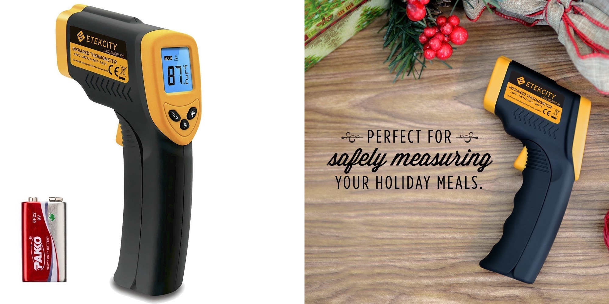 Help out with dinner using this Laser Thermometer Gun for $11 - 9to5Toys