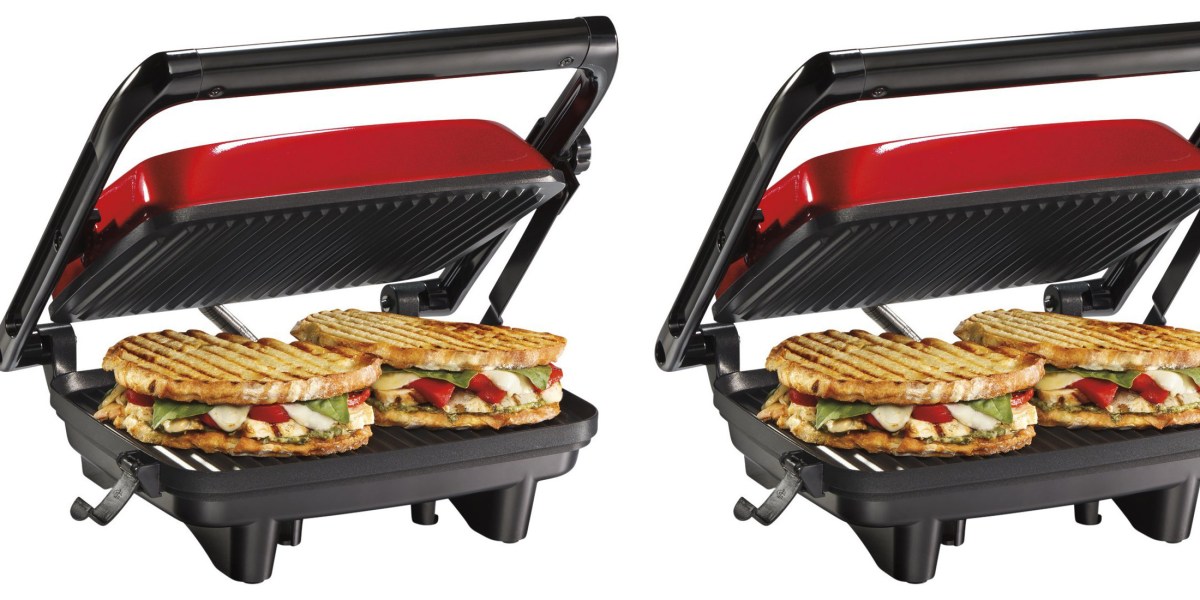 Get a brand new Hamilton Beach Panini Press for under $20 Prime shipped