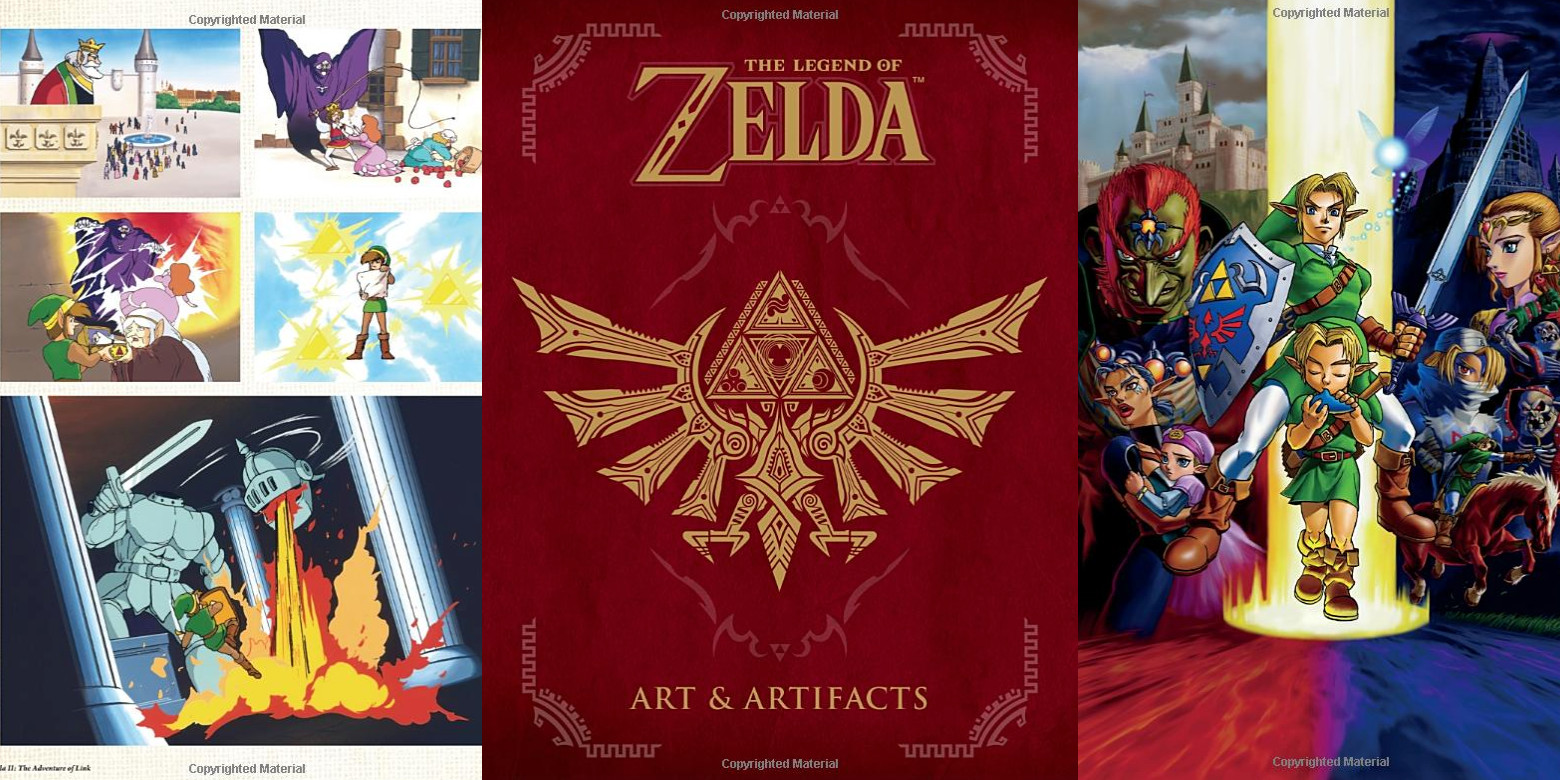 Get 30 years of Zelda Art & Artifacts in this hardcover book for $19 ...