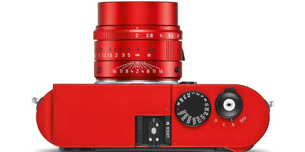 Leica announces limited edition M Typ 262 in a red anodized finish