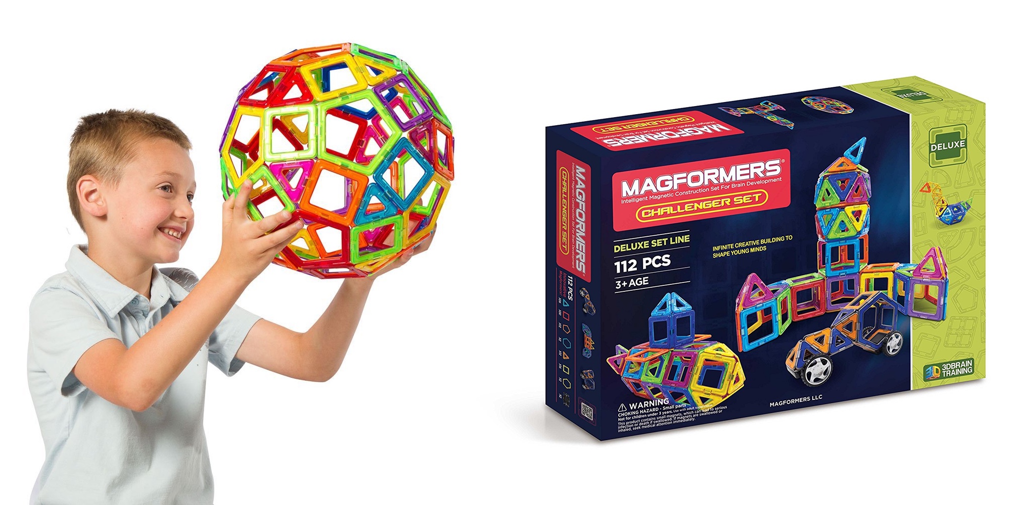 Get your kids' creative juices flowing with this Magformers Set that's ...