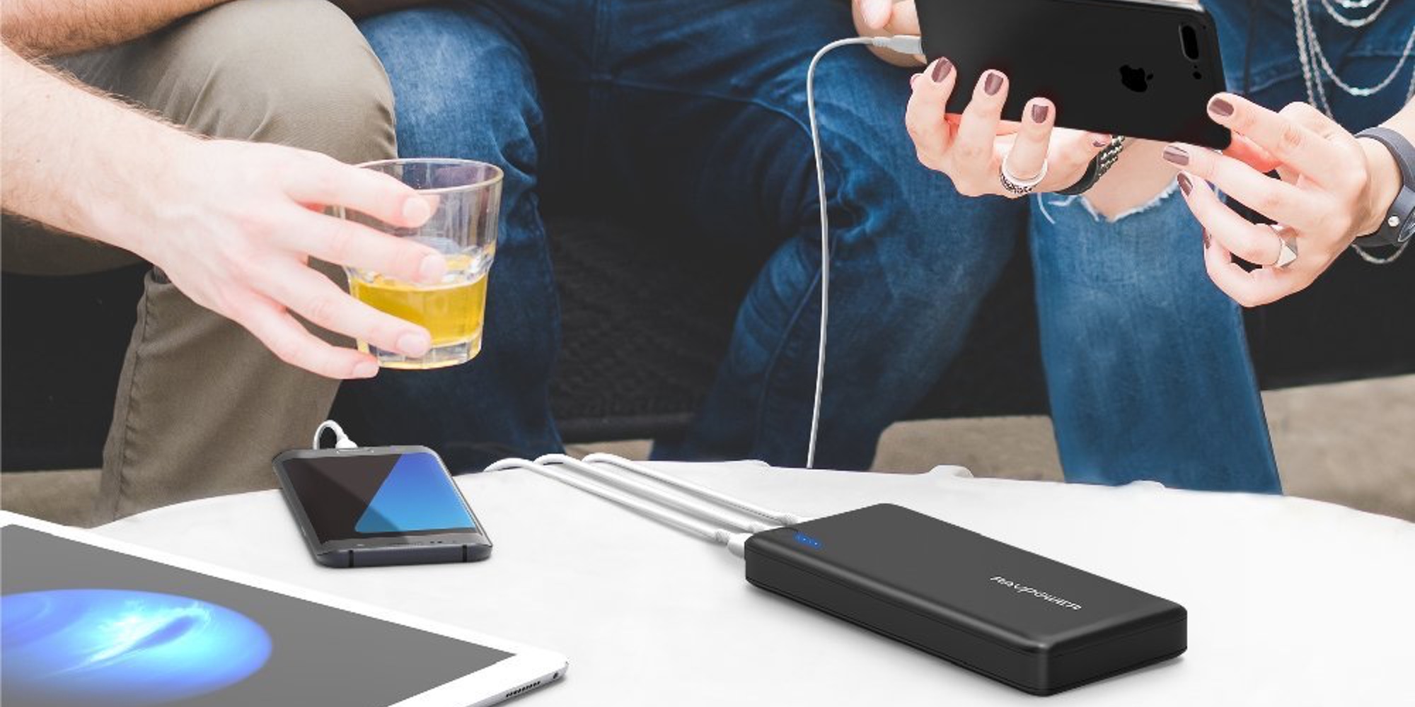 RAVPower Amazon Gold Box: 26800mAh Power Bank $33, Qi Wireless Charger ...