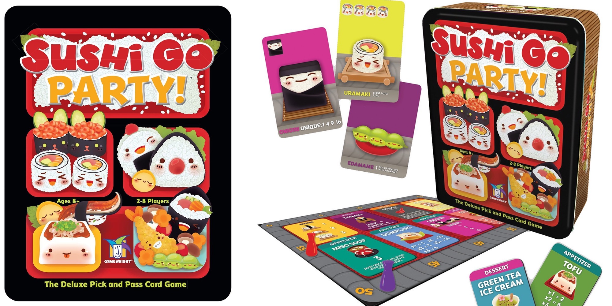 Enjoy Sushi Go Party! Card Game at its all time low price of $14 Prime ...