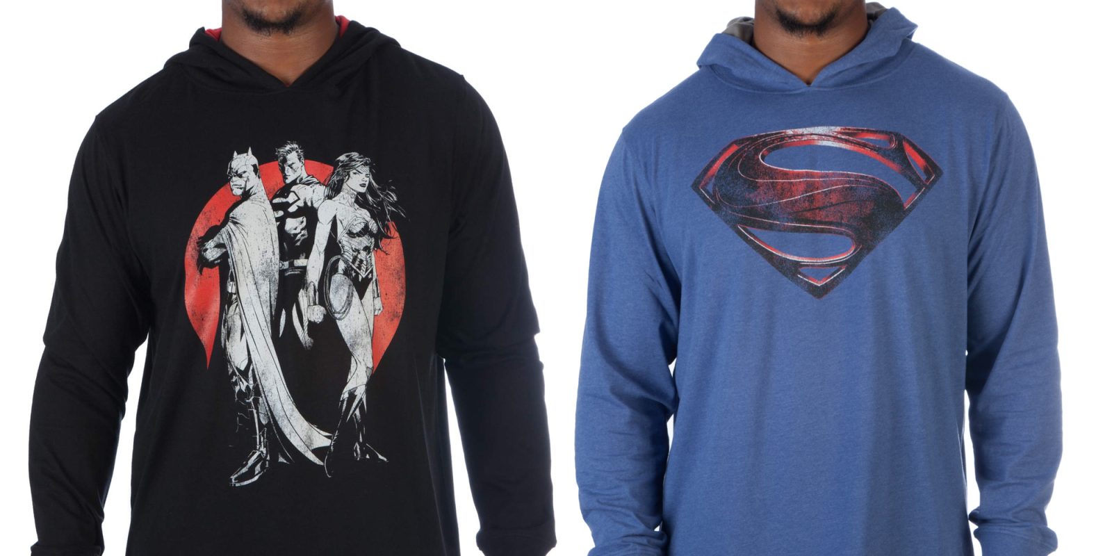 DC Comics Men's Justice League Jersey Hoodies for $7 - 9to5Toys