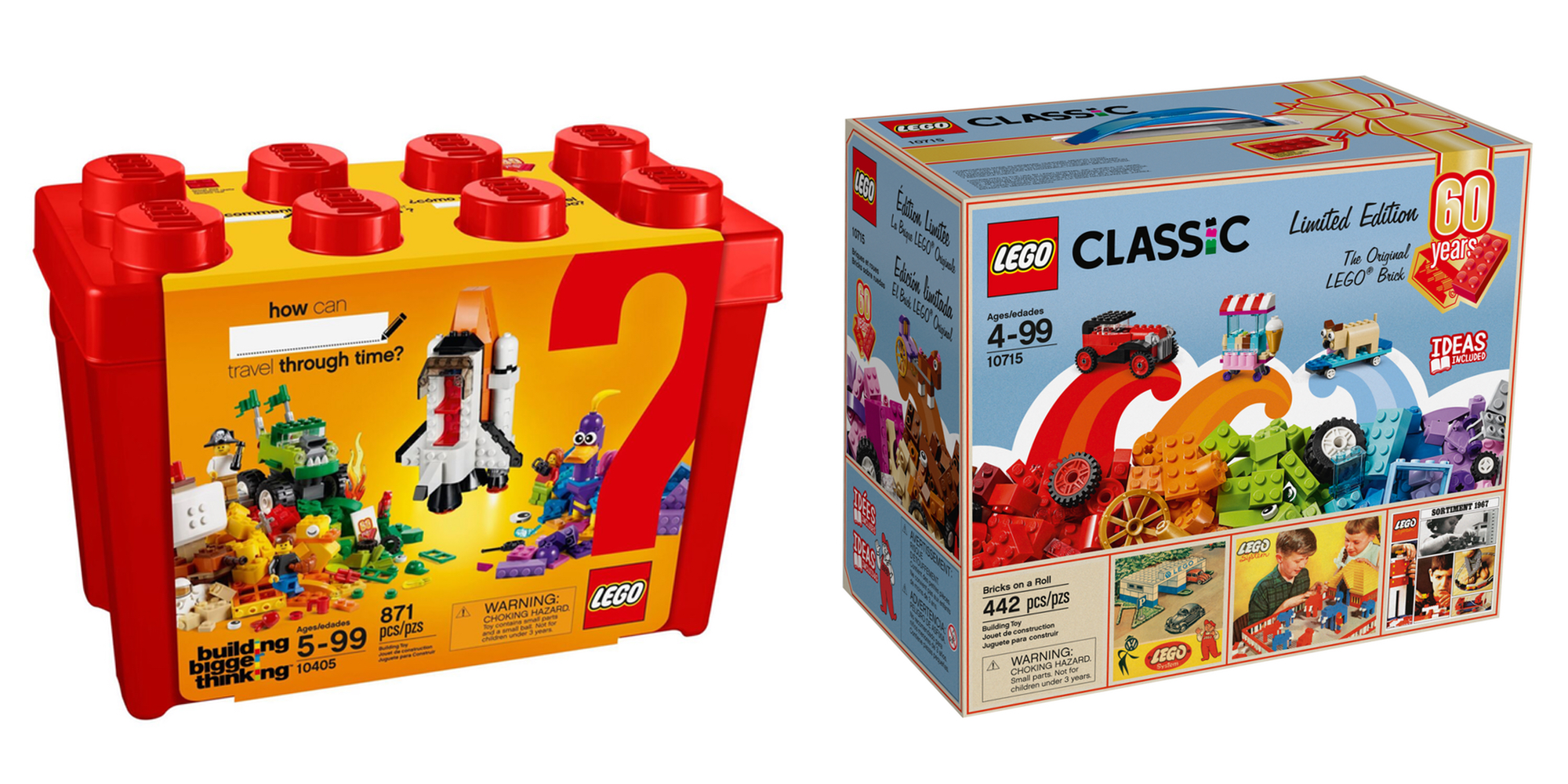 The 60th Year of the Brick assembles 6 new must-have Classic LEGO kits