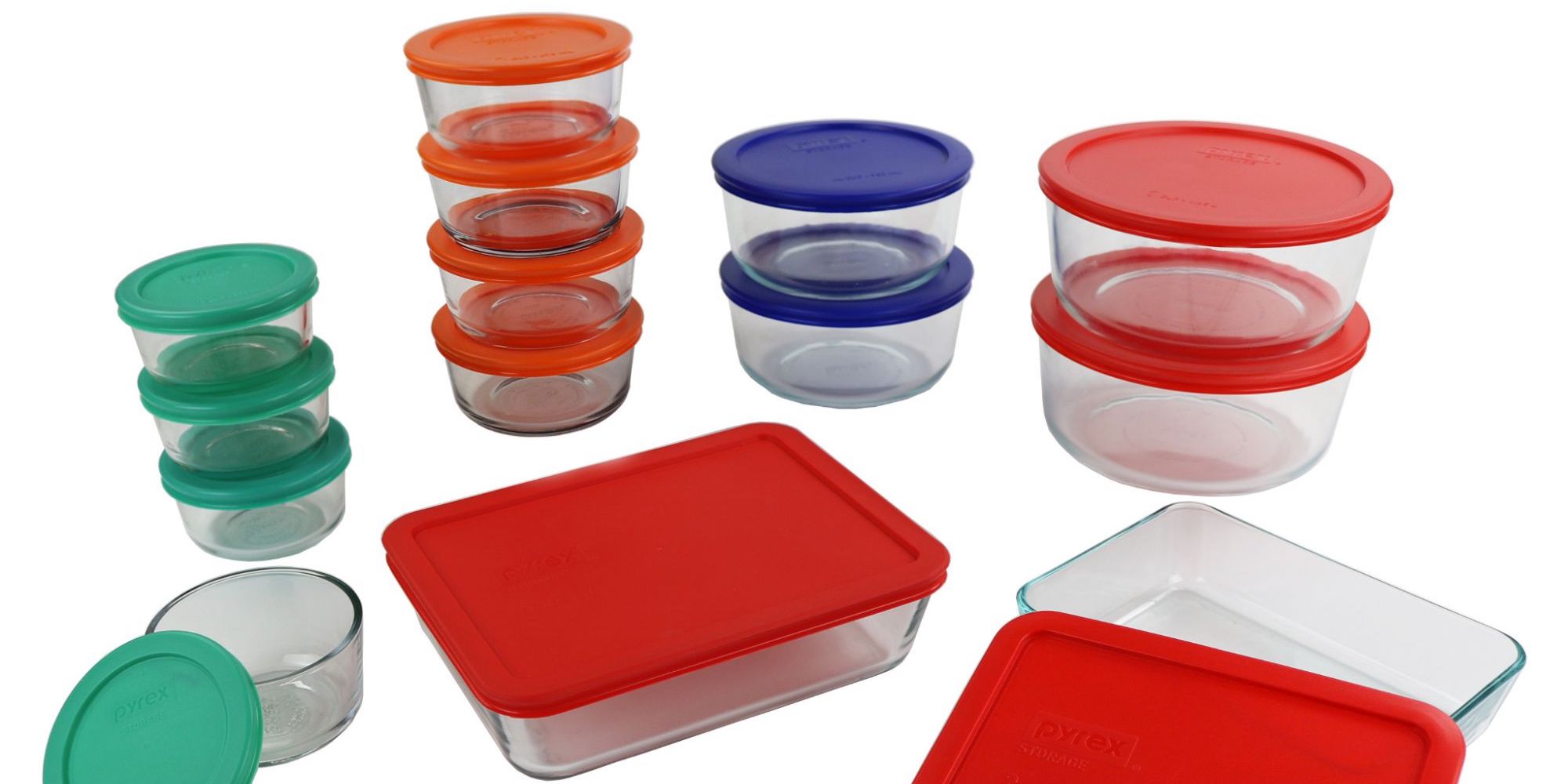 Pick up a new 28-Piece Pyrex Food Storage/Bakeware Set for $19 at Walmart