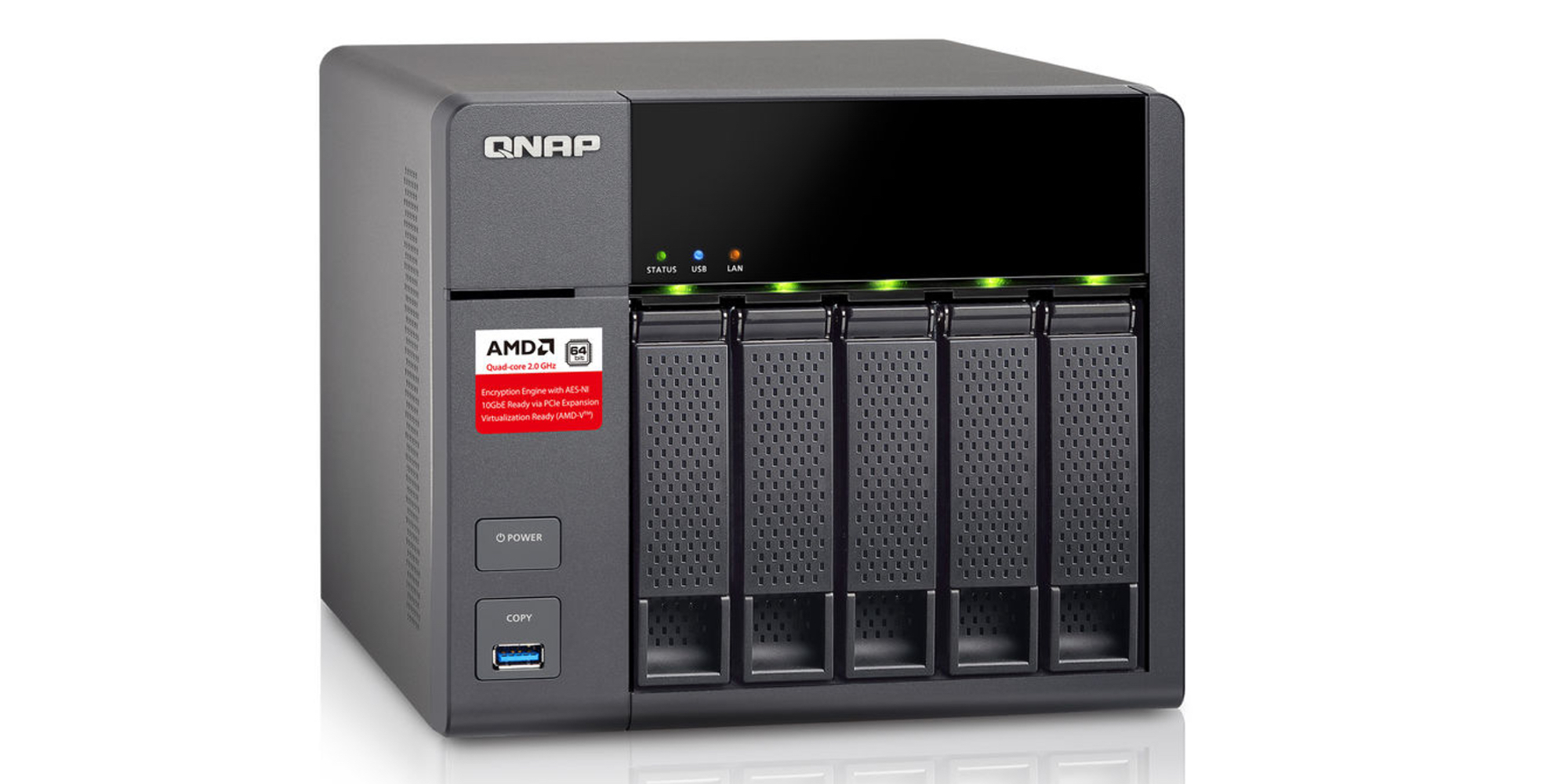 QNAP's 5-Bay NAS solves your backup and storage woes for $409 shipped ...