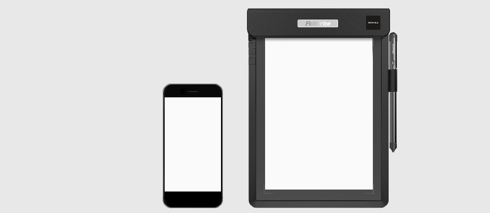 The Royole Smart Writing Pad captures notes and doodles in real time