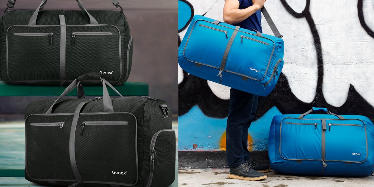 Gonex 80L Packable Travel Duffle Bag w/ 14 color choices for $17 (Reg. $25)