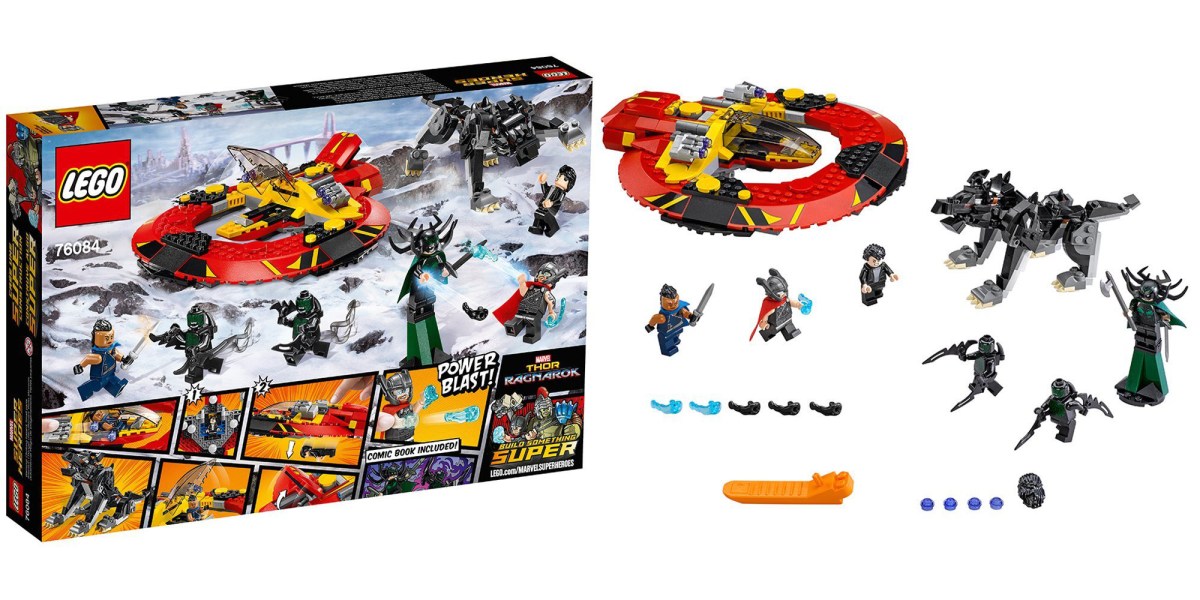 LEGO Super Heroes 400-Piece Ultimate Battle for Asgard Set $36.50 ...