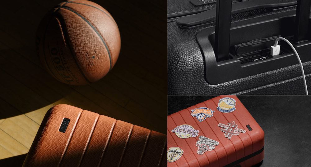 NBA teams up with Away Luggage for a carry-on that moves with you