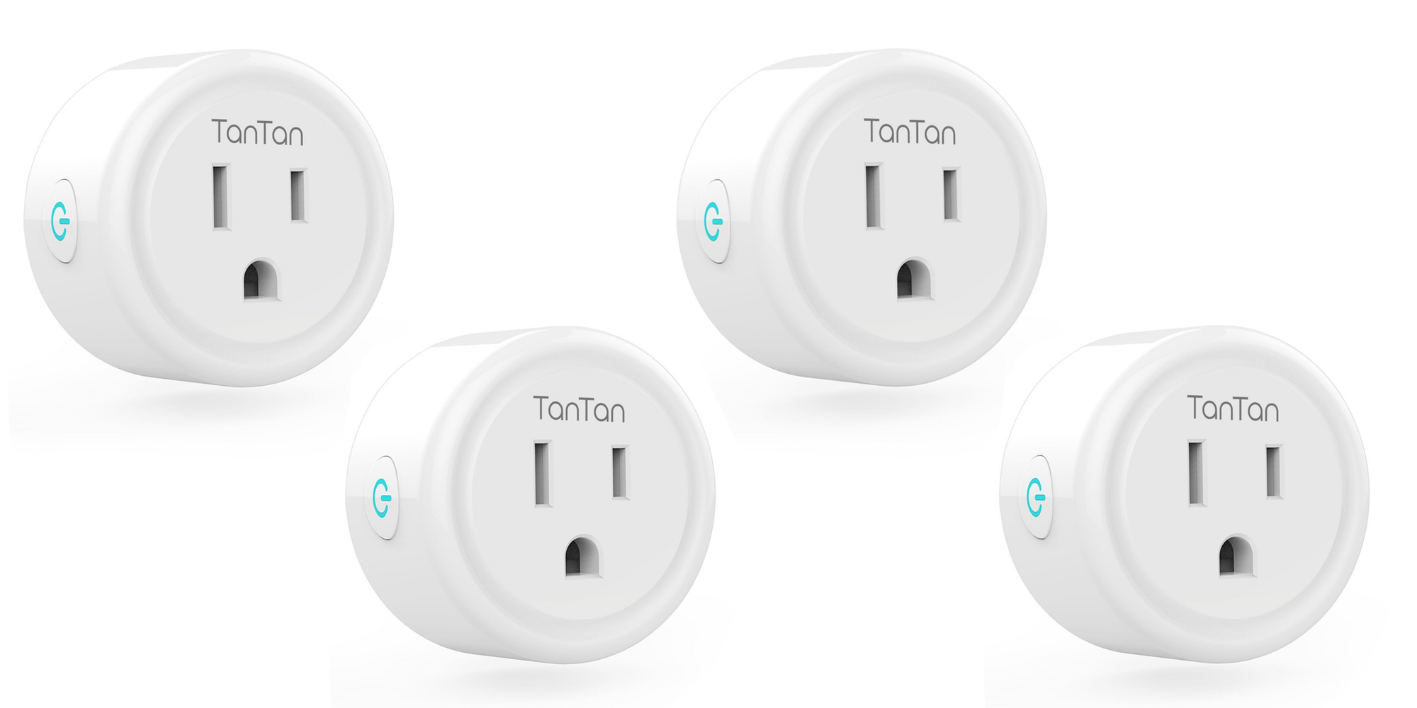 Smartphone Accessories: TanTan Alexa-enabled Smart Plug 4-pack $35 ...