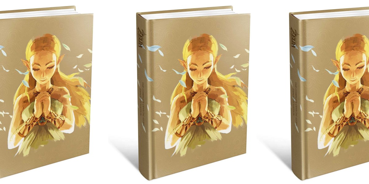 Zelda Breath of the Wild Hardcover Coffee Table Book: pre-order at $24 ...