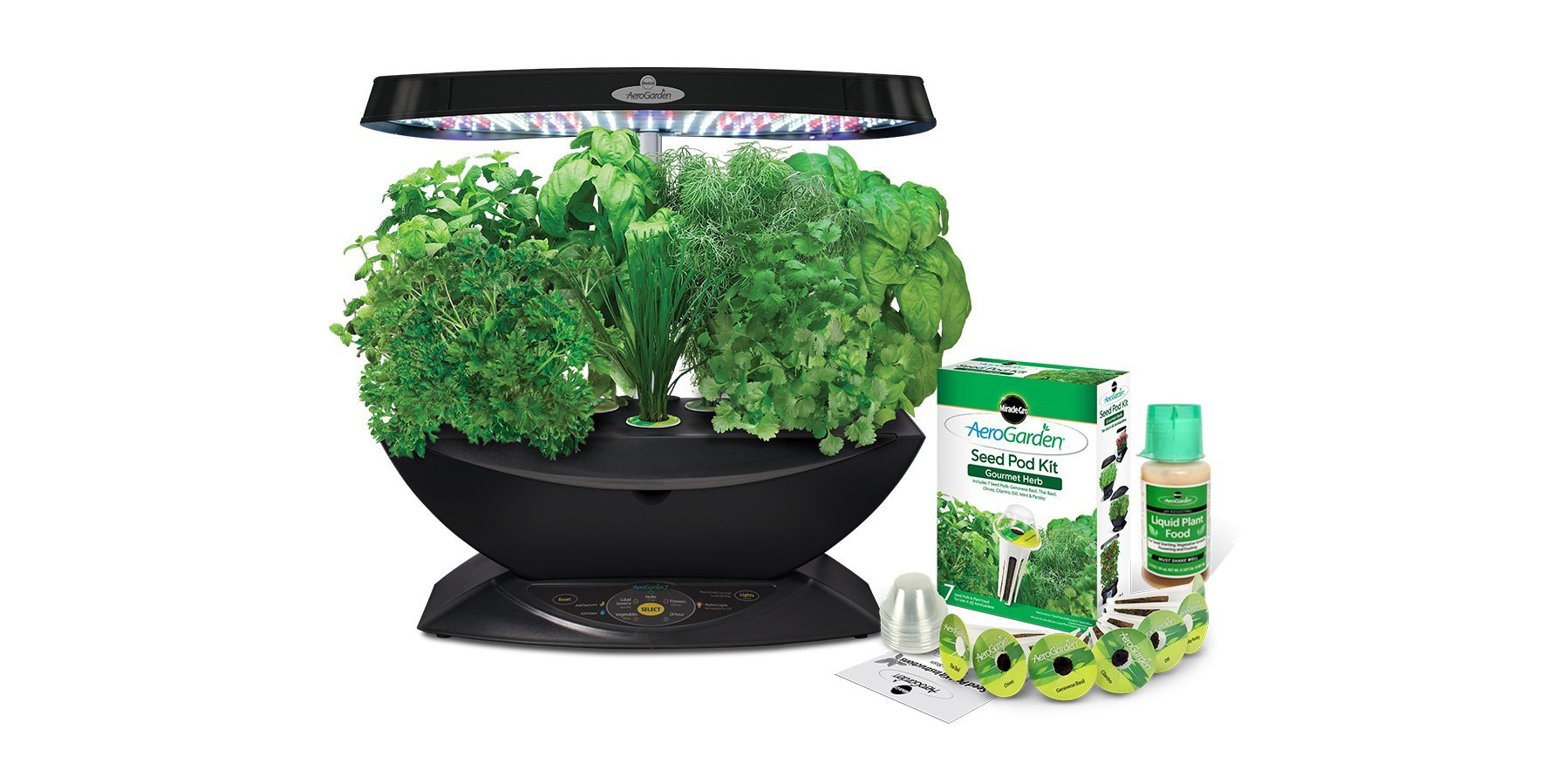 AeroGarden's LED Indoor Kit includes herb seeds, more for $90 Prime shipped
