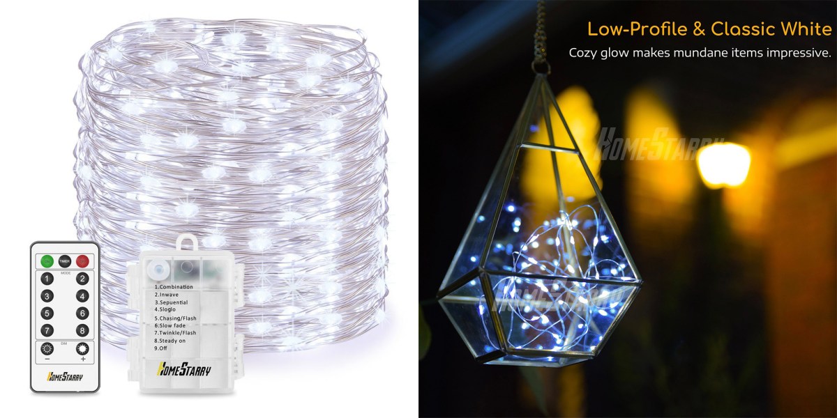 Amazon has $9 LED String Lights in today's Gold Box (Reg. $15)