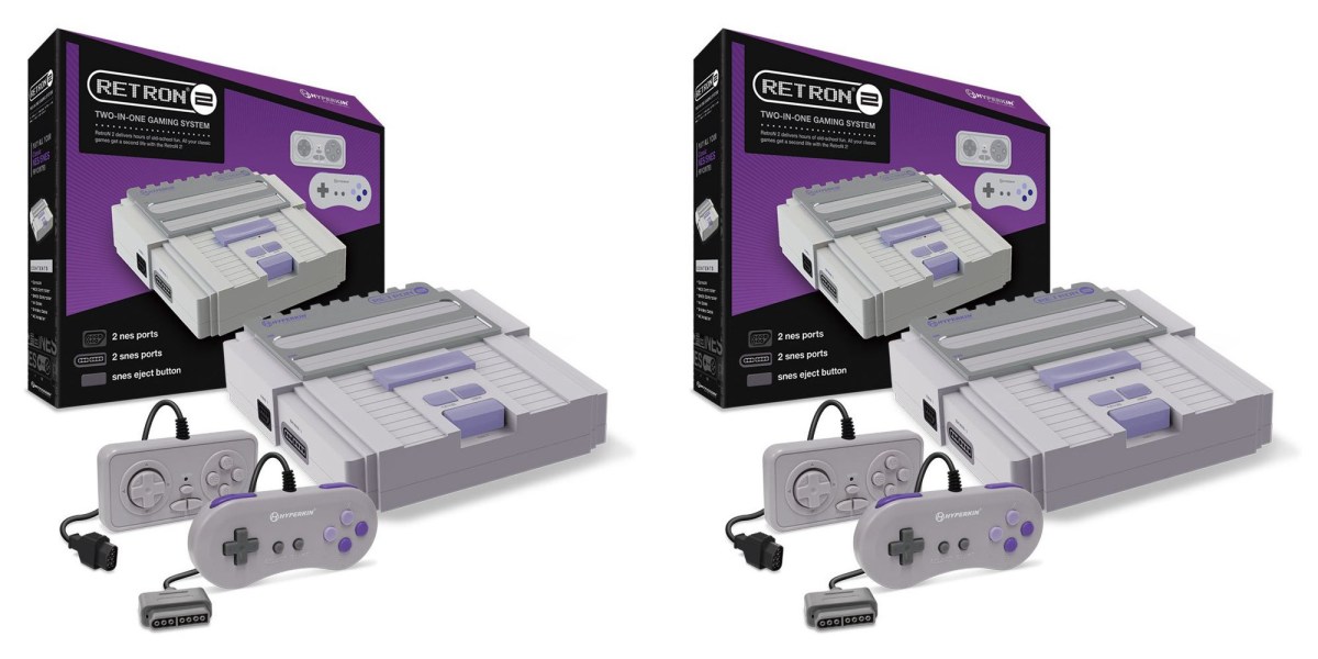 Time to bust out the old NES/SNES games, Hyperkin RetroN 2 Console ...