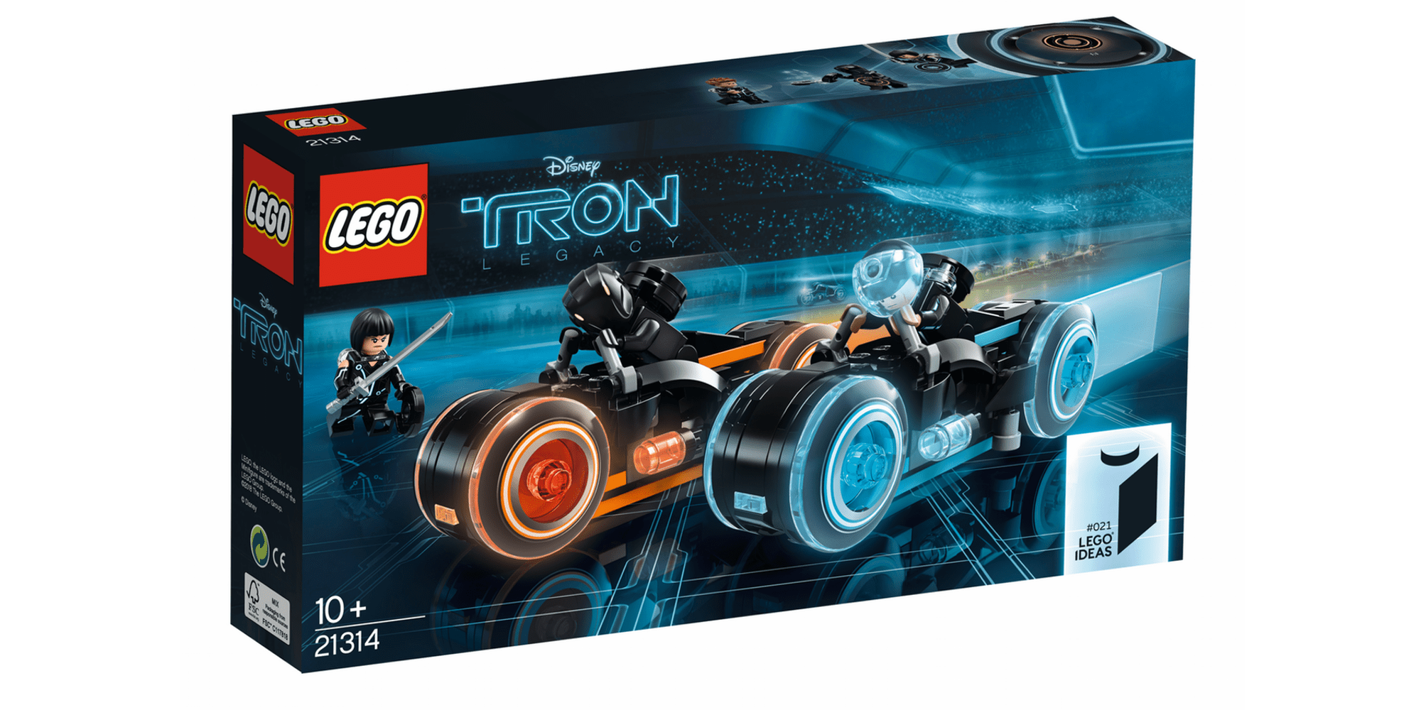 LEGO debuts 230-piece Tron Legacy kit with 2 Light Cycles and 3 all-new ...