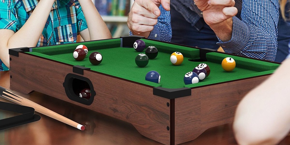 The miniature Tabletop Billiards Set of your dreams just hit $16 Prime ...