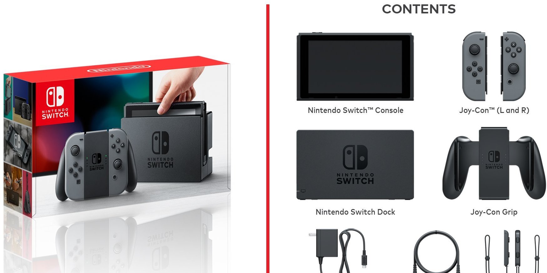 Nintendo Switch with Gray Joy-Con now $290 shipped (Tax in GA/CA only ...