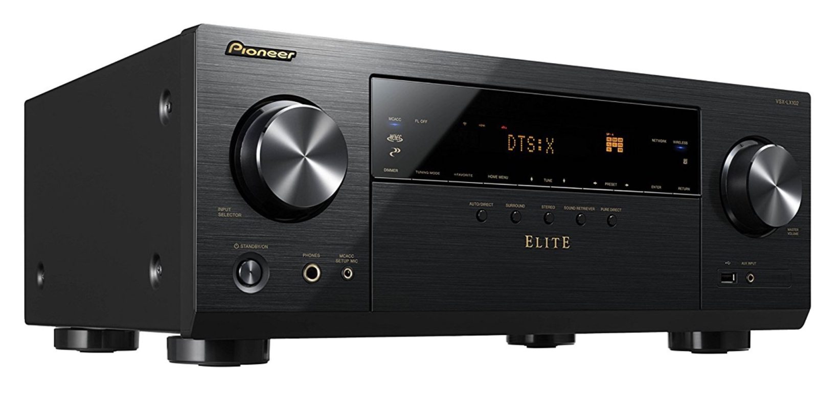 Stream music anywhere in your home with the Pioneer Elite 7.2-Ch. 4K ...