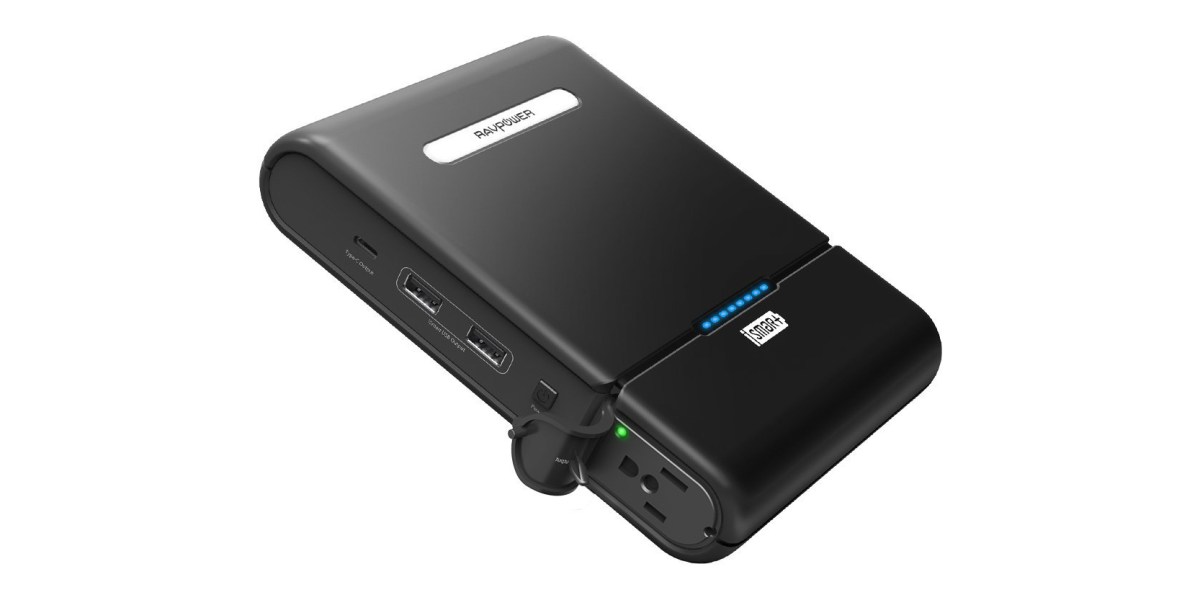 RAVPower's 27000mAh 100W Power Bank w/ USB-A, USB-C + AC outlet: $96 ...