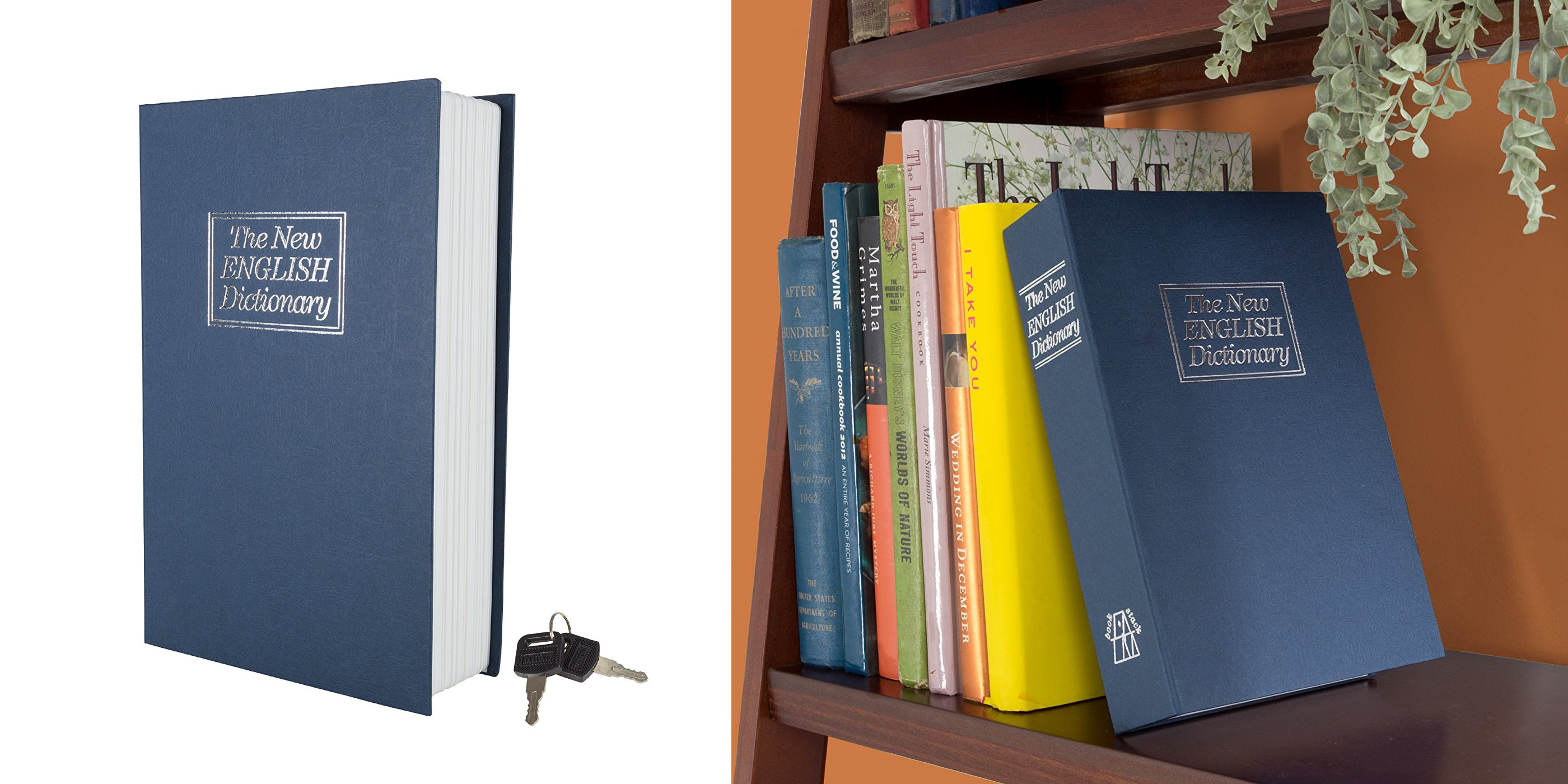 Stalwart Lock Box Book with Key hits Amazon all-time low: $9.50 Prime ...