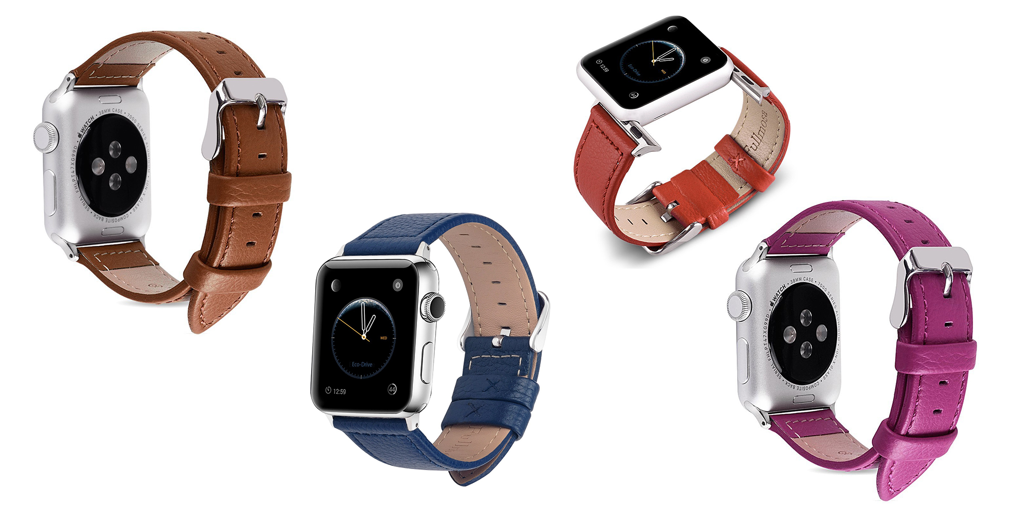 Grab a new Apple Watch Band in four different colors (both sizes) for ...