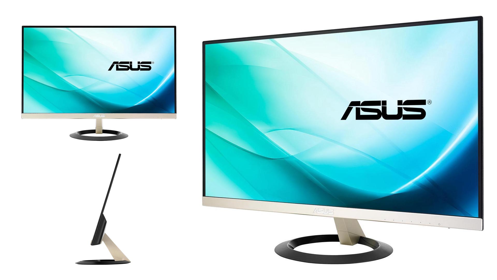 ASUS' 23-inch 1080p Frameless Monitor is great for multi-screen setups ...