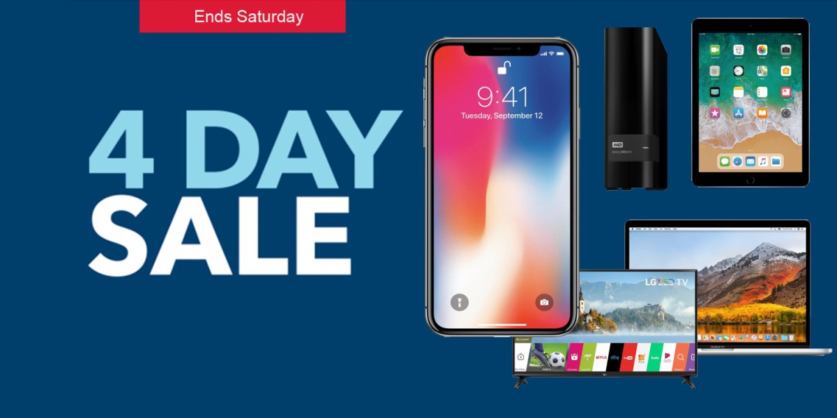 Best Buy's 4-day sale delivers up to $400 off Macs, $500 off iPhone X w ...