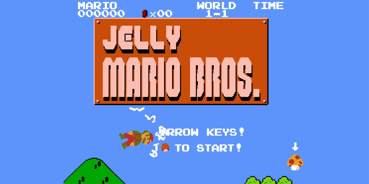 Jelly Mario reimagines the iconic game with zero-gravity gameplay in ...