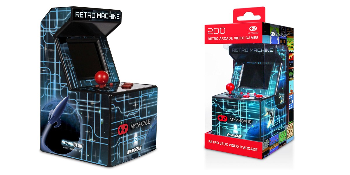 Relive 200 retro games on this handheld arcade machine for $14 via Amazon