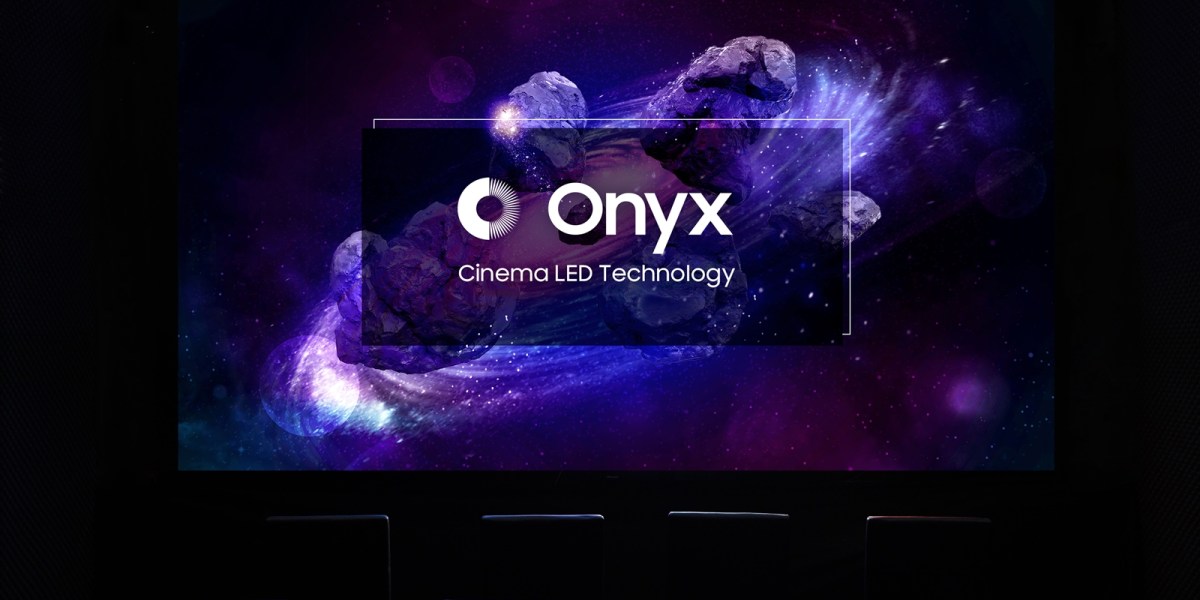 Samsung launches 32-foot wide 4K Onyx displays for use in movie theaters
