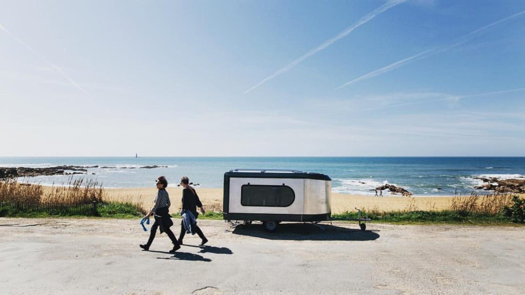 The Tipoon Travel Machine reimagines camping w/ room for four on-the-road