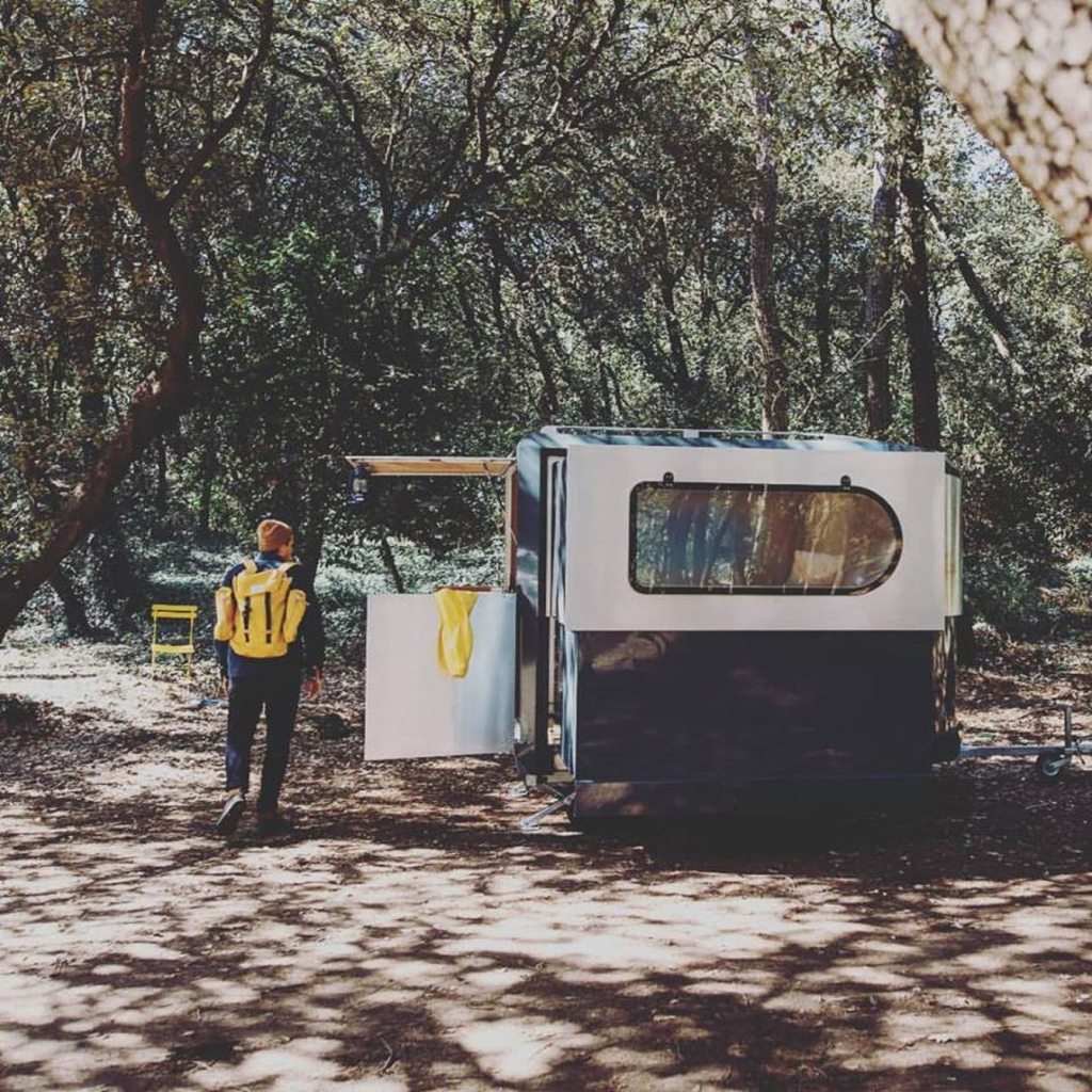 The Tipoon Travel Machine reimagines camping w/ room for four on-the-road