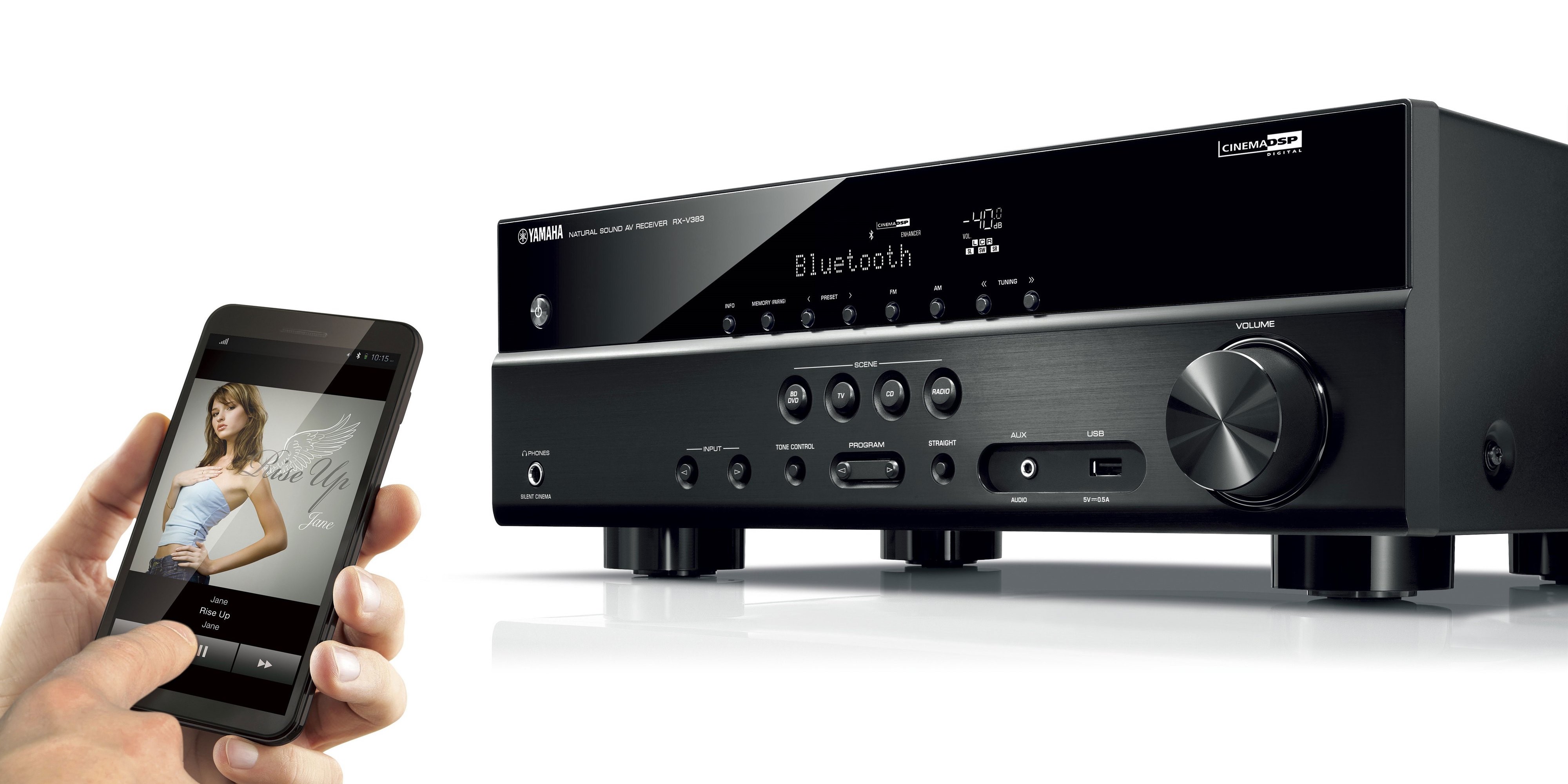 Yamaha 7.2-Ch. 4K Ultra HD Network AV Receiver w/ AirPlay for $250 ...