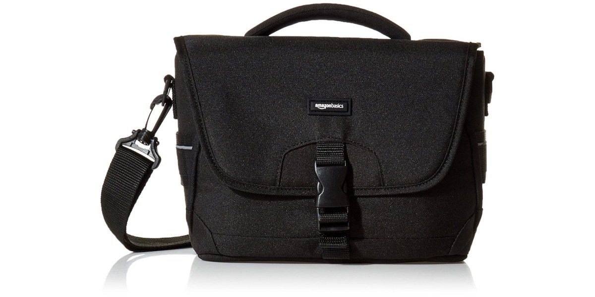 Carry a DSLR, 2 lenses, and small tablet w/ an AmazonBasics Bag for $12 ...