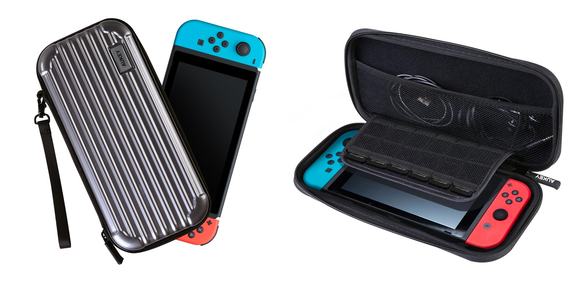 Keep your Switch safe in AUKEY's hard shell case w/ 12 game holders for ...