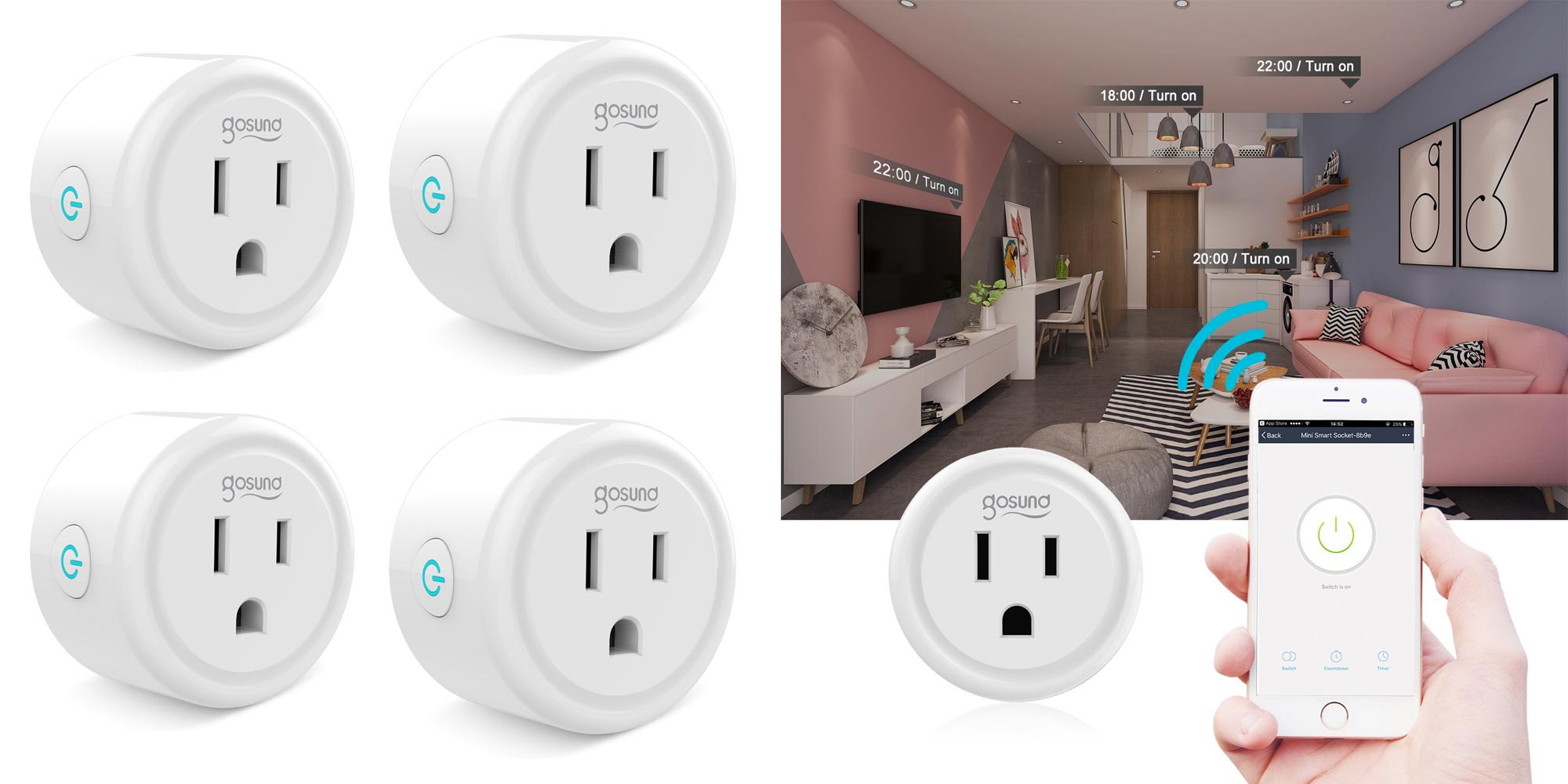 Expand your smart home w/ these Wi-Fi-enabled plugs for just $7.50 each