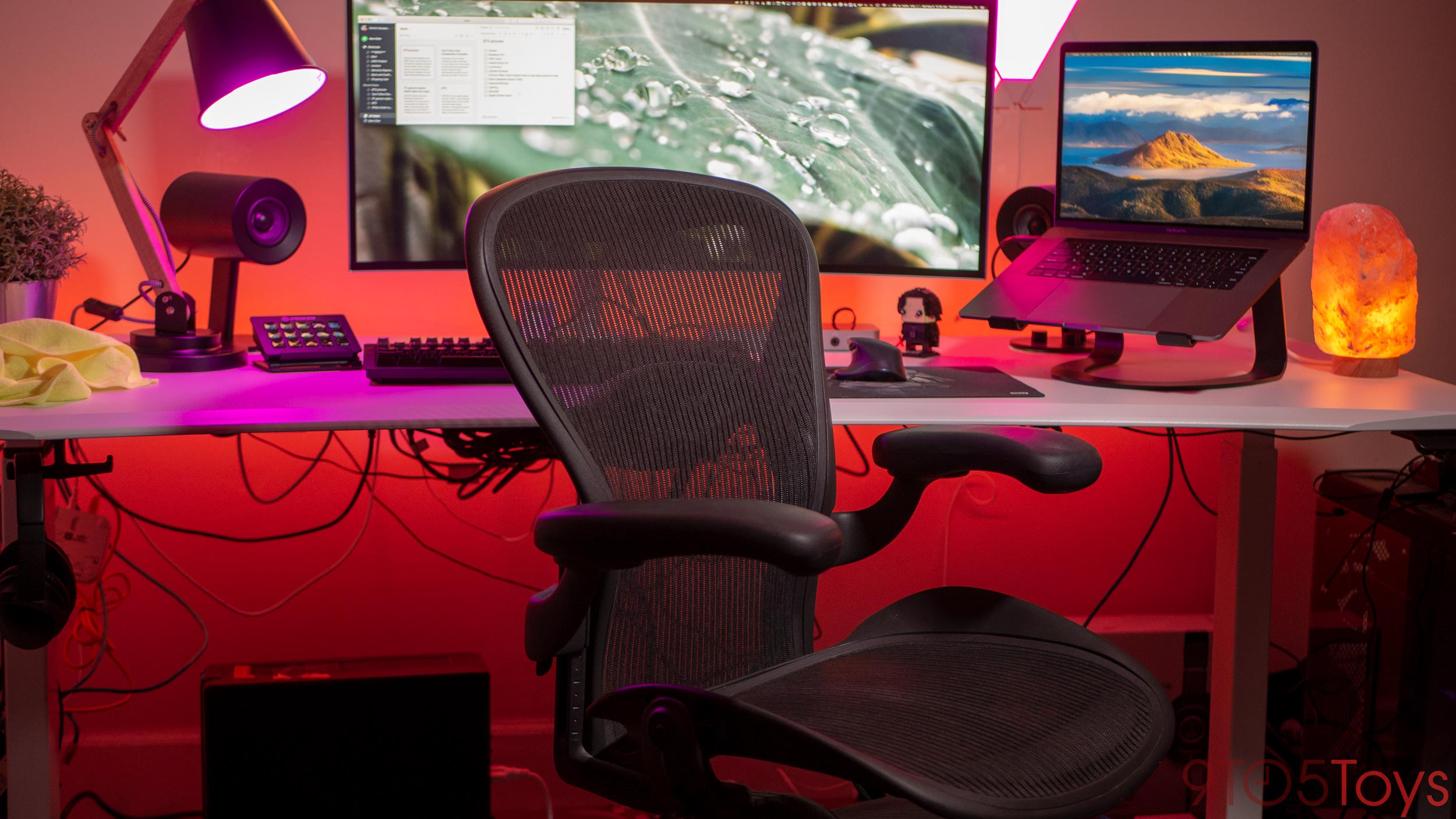 Behind the Screens: Patrick's UltraWide MacBook Pro RGB Setup