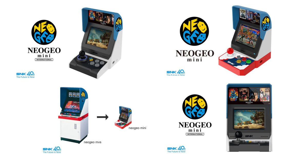 Here's our first look at SNK's new SNES Classic Edition-style mini ...