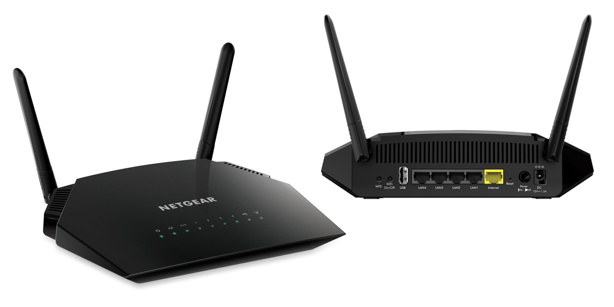 Bring home NETGEAR's AC1200 802.11ac Wi-Fi Router w/ Gigabit Ethernet ...