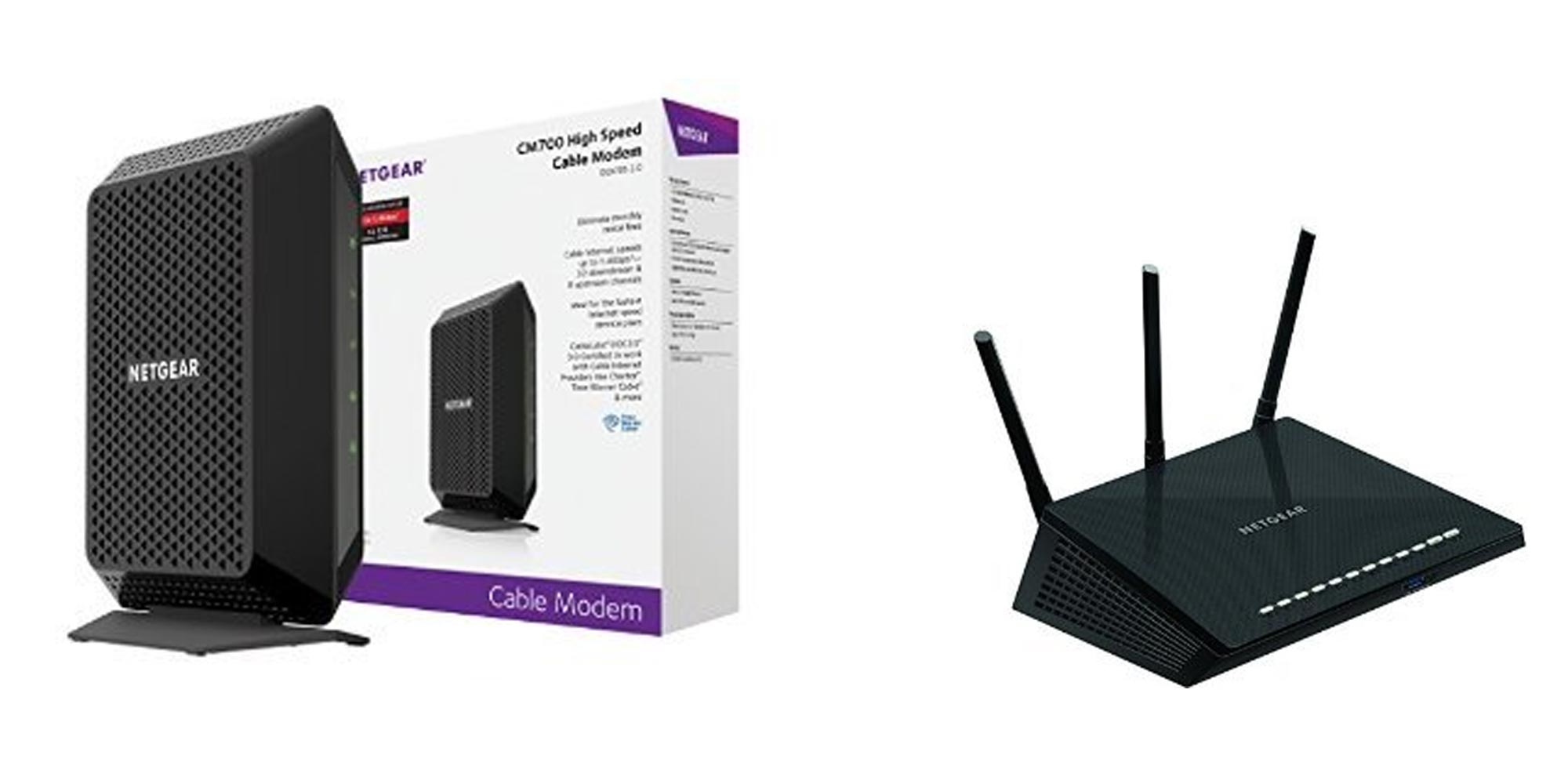 Ditch cable rental fees w/ a NETGEAR Modem + 802.11ac Wi-Fi Router ...