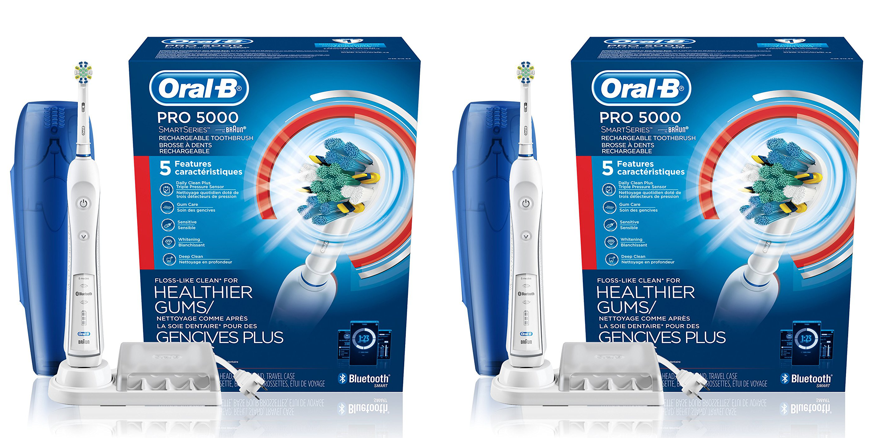 Oral-B Pro 5000 SmartSeries Bluetooth Electric Toothbrush for $55 (Reg ...