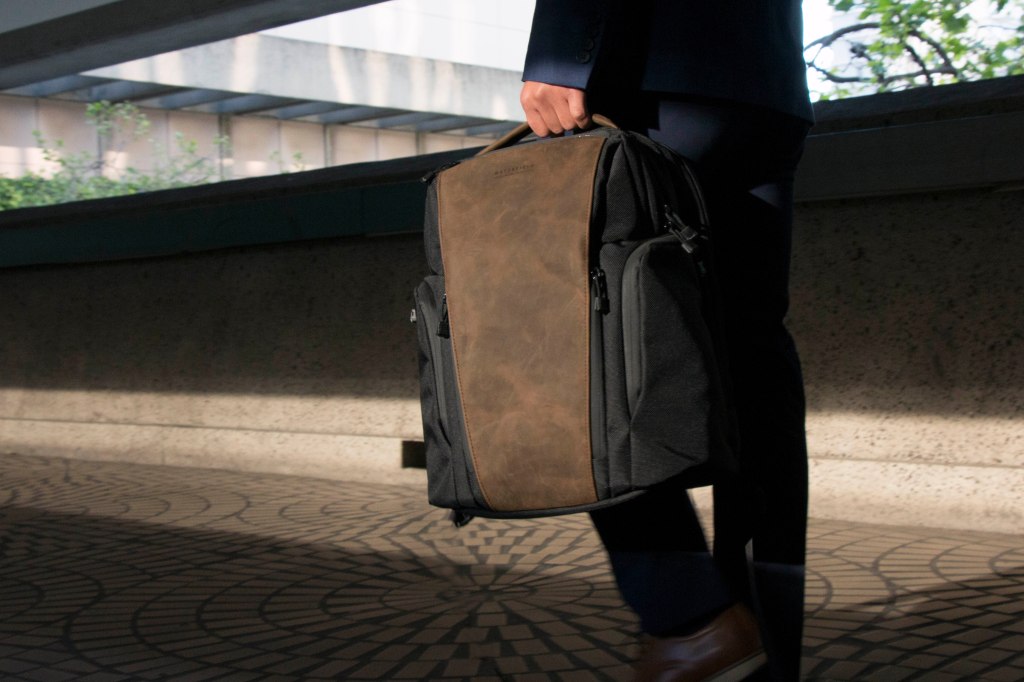 WaterField's new Pro Leather Executive MacBook Backpack and Folio is now available