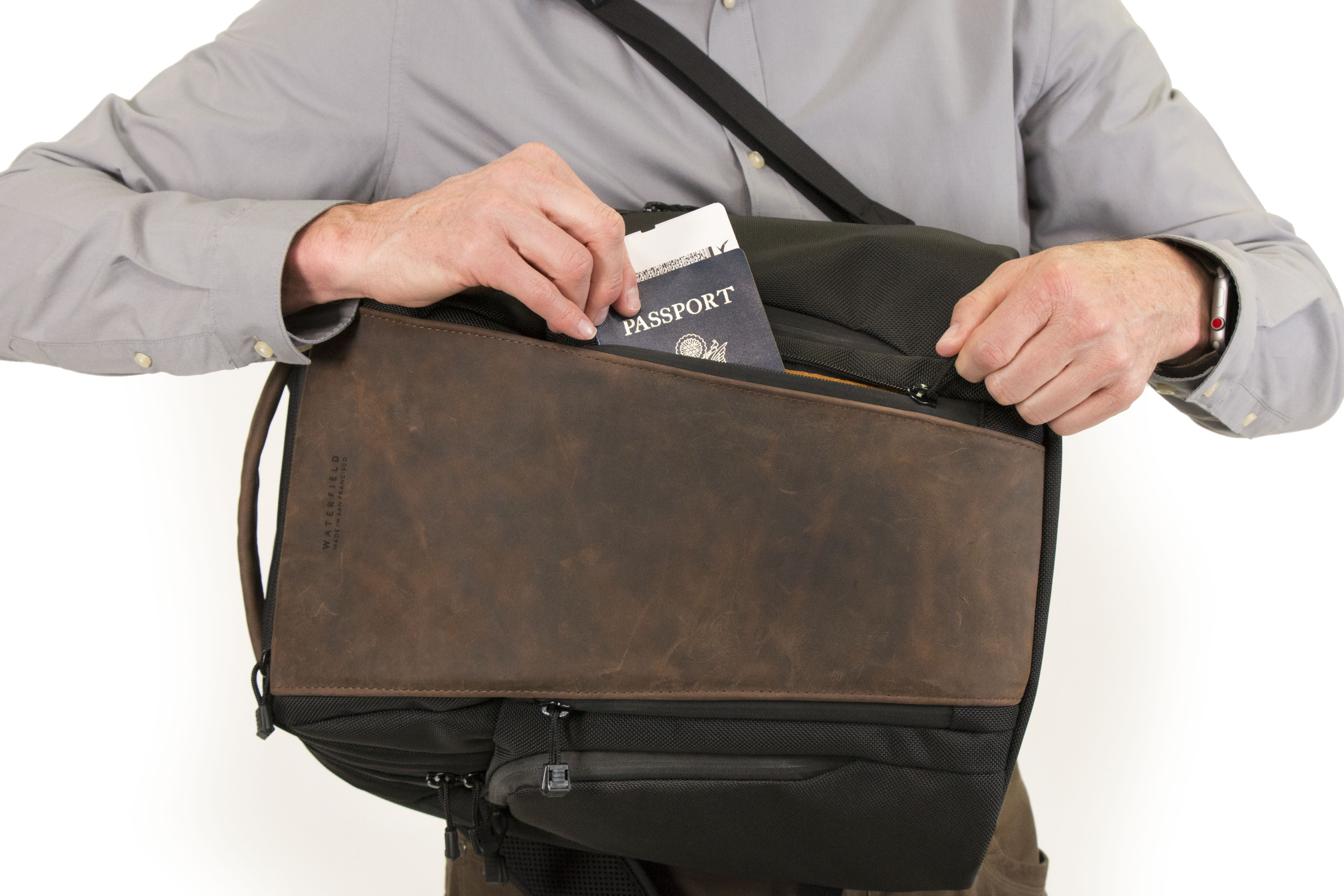 WaterField's new Pro Leather Executive MacBook Backpack and Folio is ...