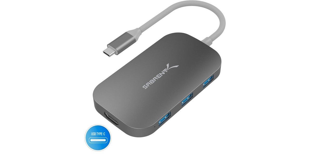 Sabrent's USB-C hub features SD card support, HDMI, more for just $25 ...