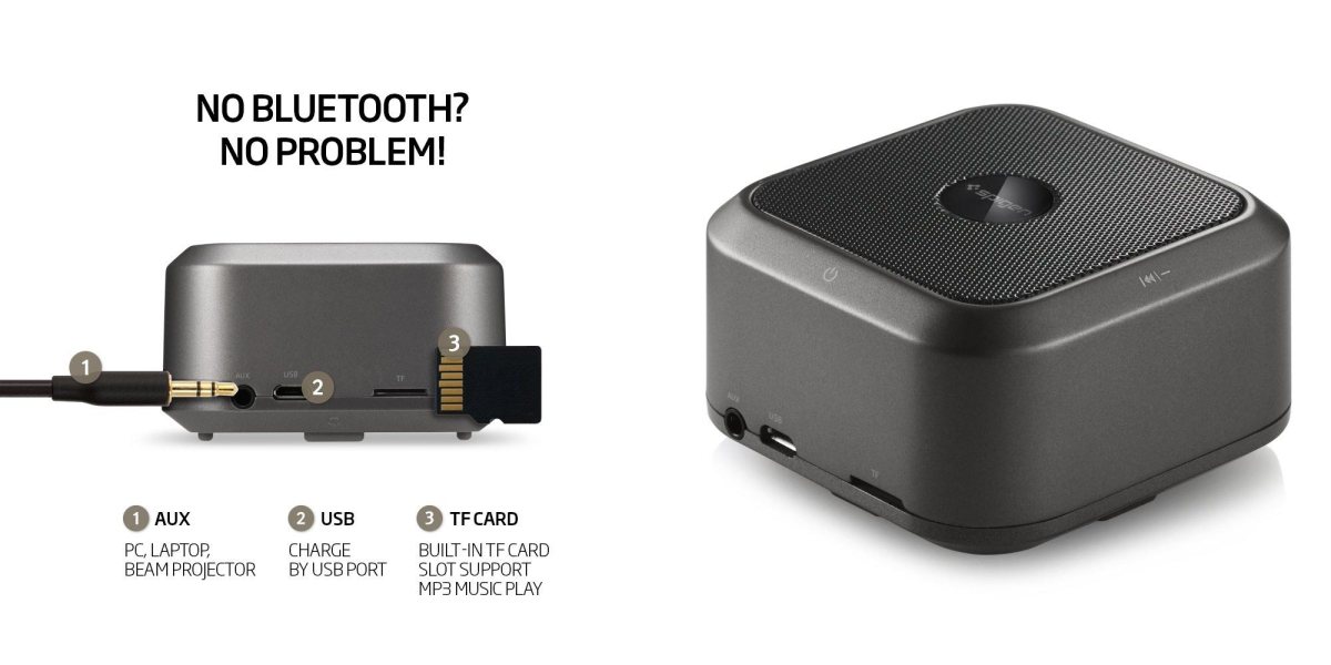 Spigen's Bluetooth speaker is smaller & easy to carry for just $10 ...