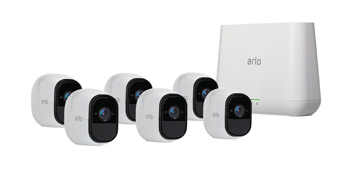 Upgrade your home security: Arlo Pro 6-camera 720p Security System $550 ...