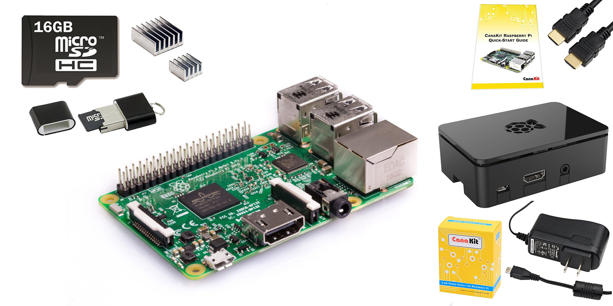 CanaKit's Raspberry Pi 3 16GB Kit drops to $50 Prime shipped (Reg. $65 ...